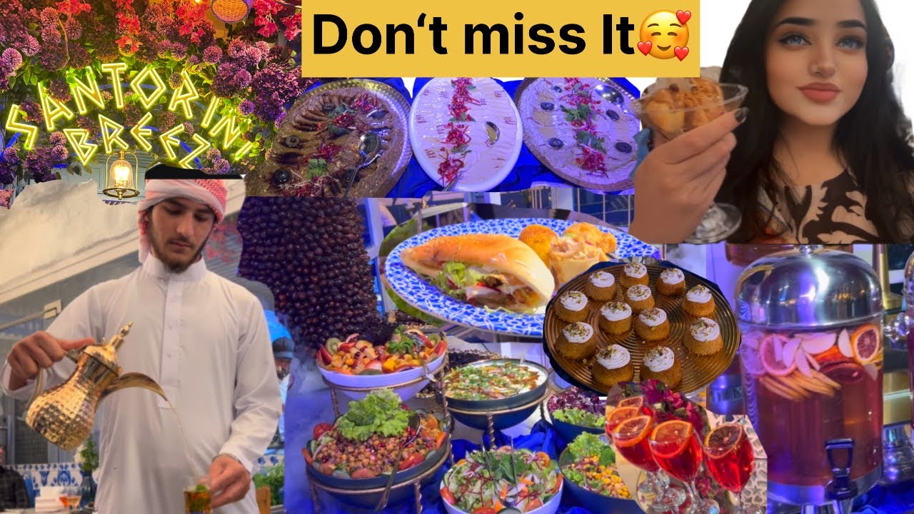 Most luxurious buffet in Pakistan || Breeze santorini iftar buffet ...