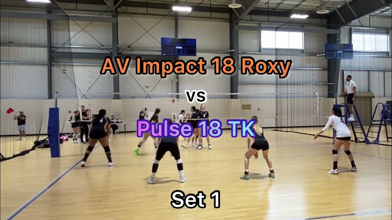 AV Impact 18 Roxy vs Pulse 18 TK (4/1/23) - YouTube