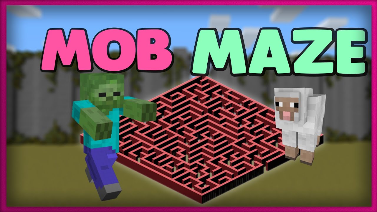 THE MOB MAZE!! | Mineplex - YouTube