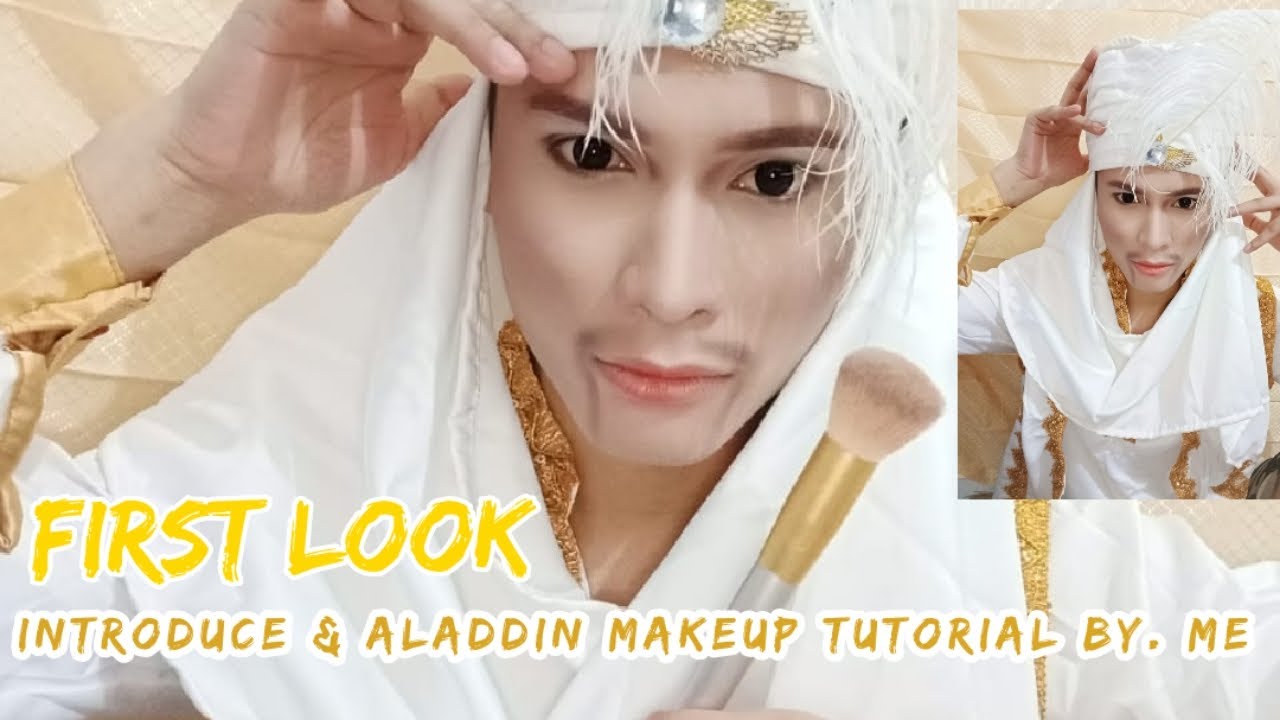 FIRST LOOK Introduce My self & ALADDIN MAKEUP TUTORIAL - YouTube