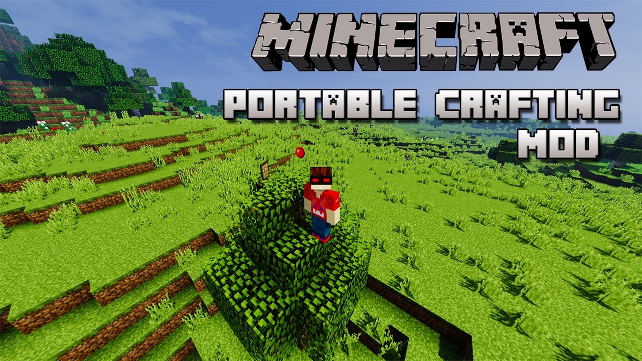 Minecraft | SUPER CRAFTEO PORTABLE! - Portable Crafting Mod Español ...