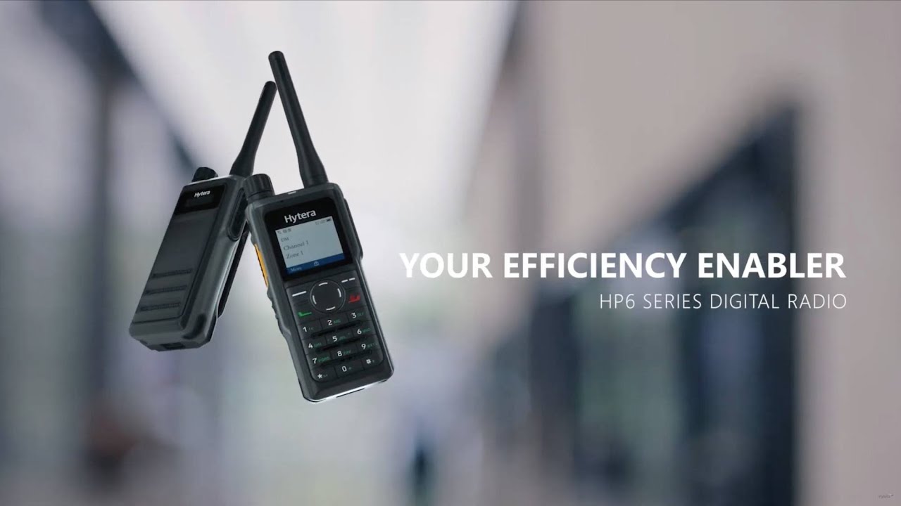 Hytera HP6 Series Product Video - YouTube