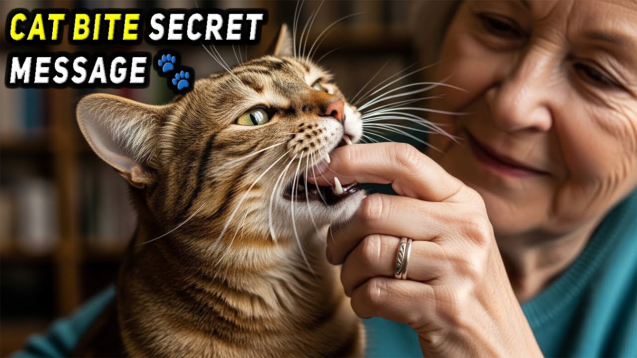 If Your Cat Bites, Don’t Ignore This Hidden Message 🐱 - YouTube