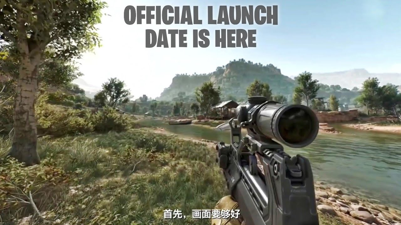 Delta Force Mobile Chinese! Official Launch Date - YouTube