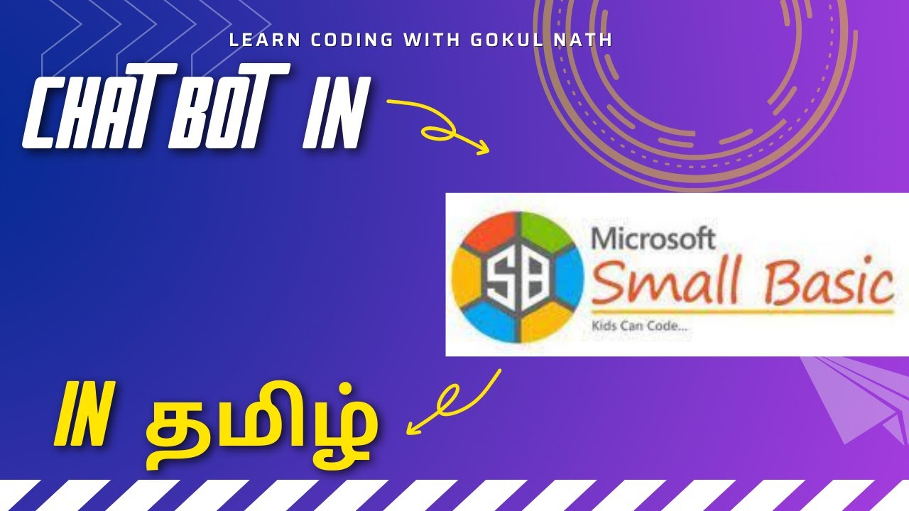 Chat Bot Programing in Small basic in தமிழ் - YouTube