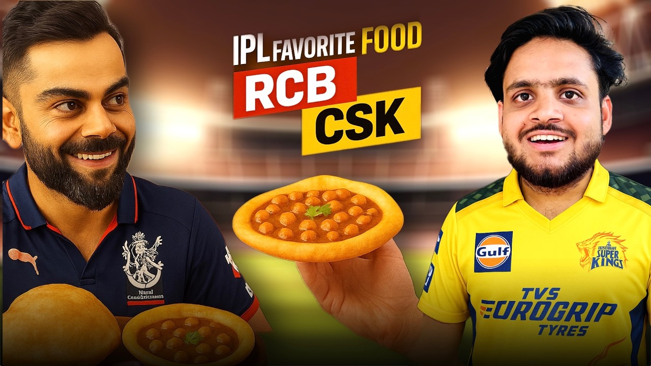 Eating Only IPL Cricketers Favourite Food For 24 Hours - YouTube