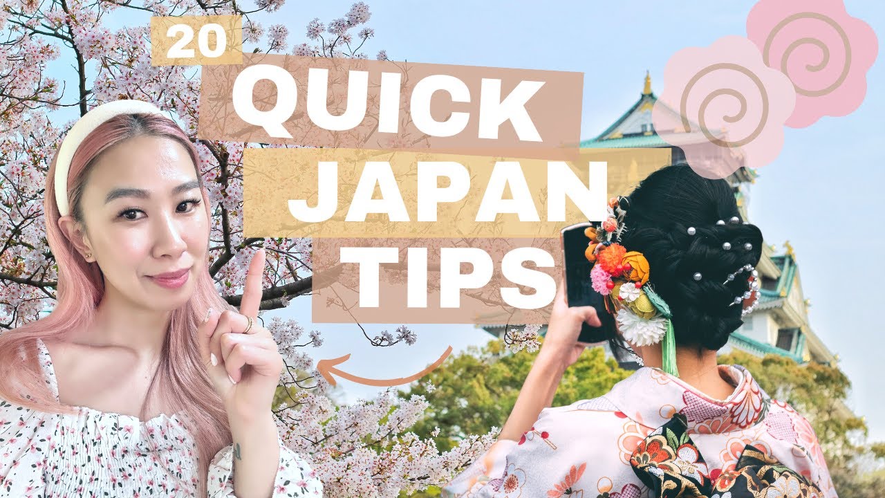 🌸 20 Quick Tips For Japan | what I discovered during my first visit ...