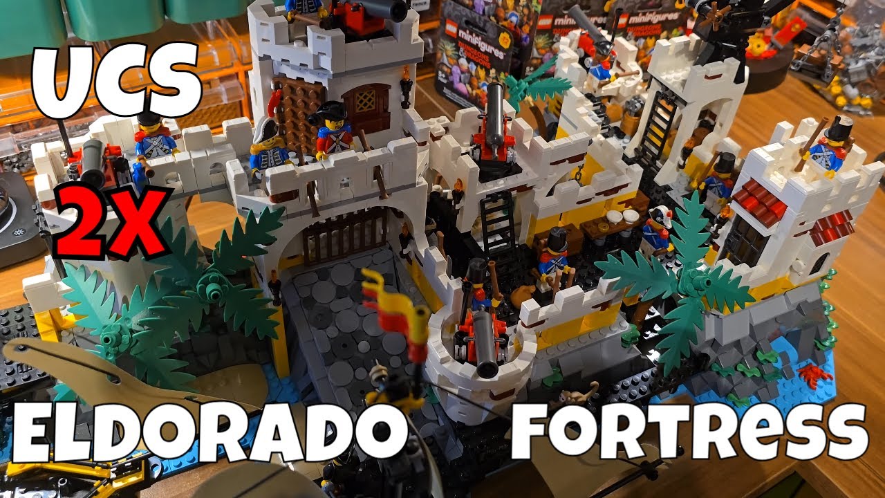 Lego Eldorado Fortress 10320 UCS version by howell4Bricks #legoeldorado ...