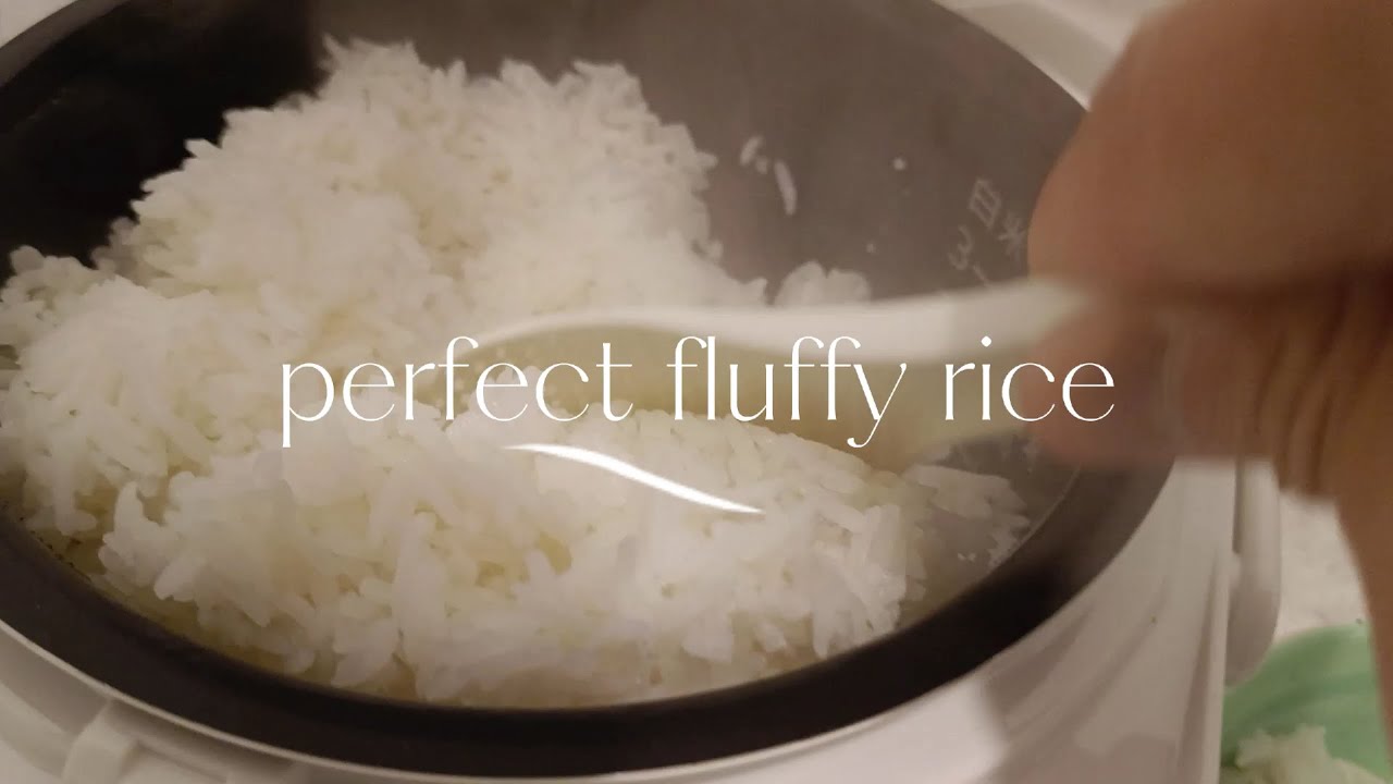 How to cook perfect fluffy rice with Panasonic Rice Cooker #panasonic # ...