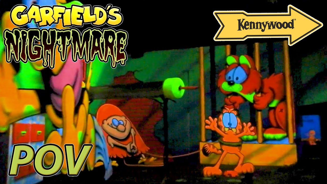 Garfield's Nightmare (The Old Mill) | POV | Kennywood | July 2019 (Non ...