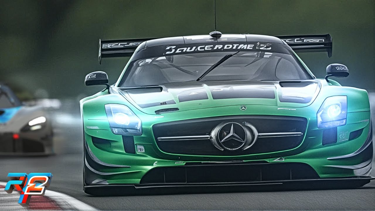 rFactor 2 - Mercedes AMG GT3 on Nordschleife - YouTube