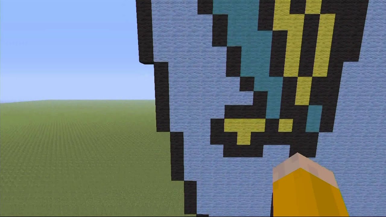 Elsa and Anna ~ Frozen MINECRAFT PIXEL Art - YouTube