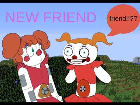 FNAF mini games - Circus Baby found a new friend (Minecraft roleplay ...