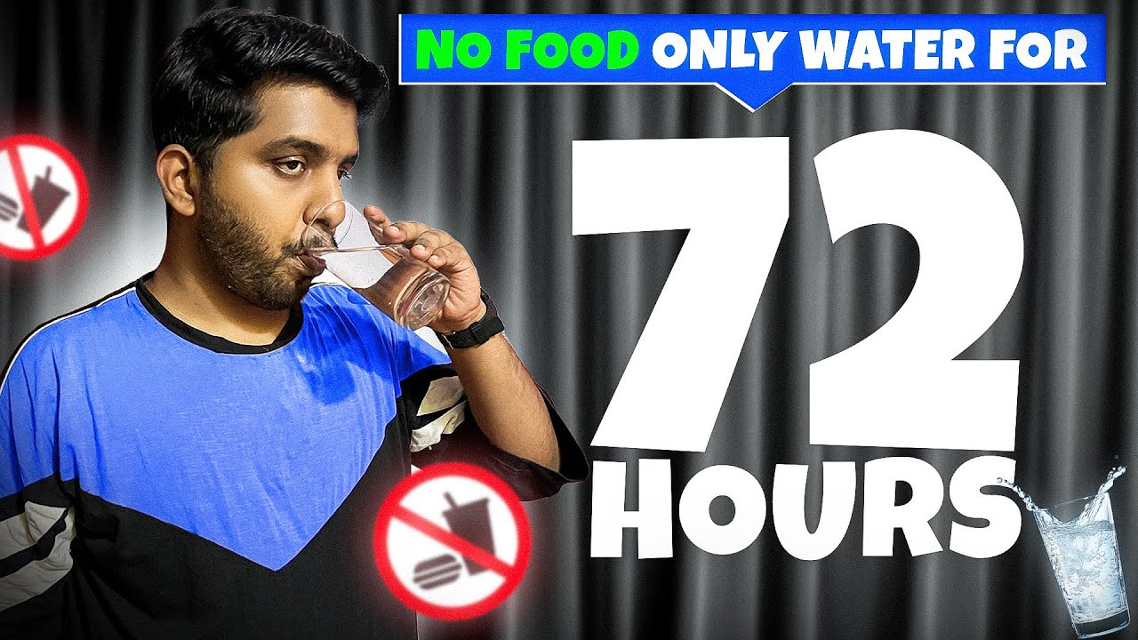 Water Fasting For 72 hours - YouTube