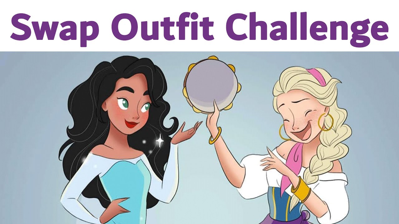 Disney Characters Swap Their Outfit - YouTube