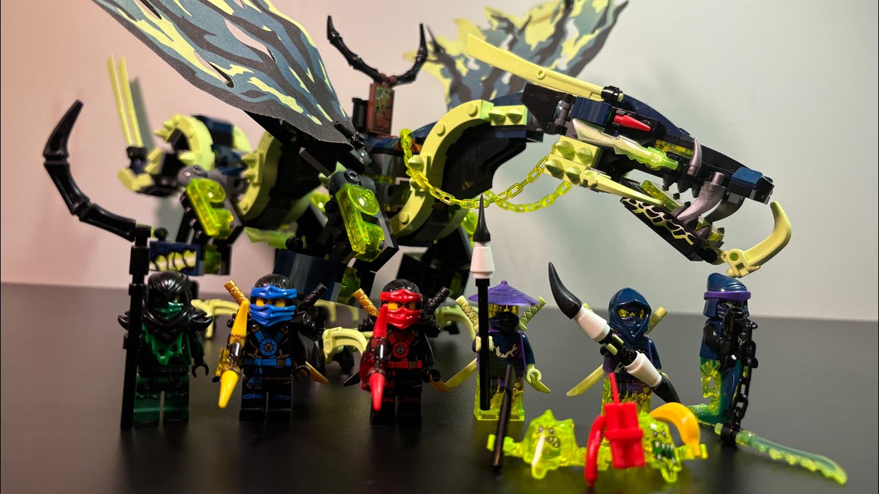 Attack of the Morro Dragon! Lego Ninjago set 70736 Review! - YouTube