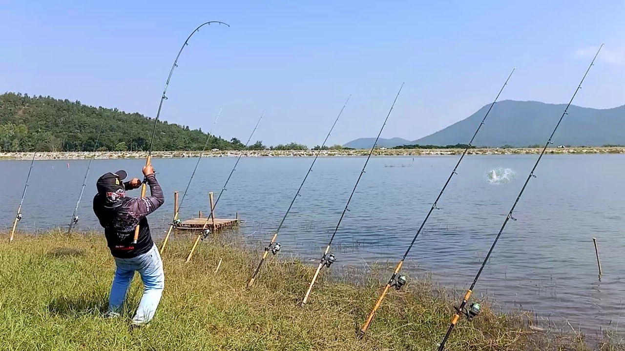 ตกปลาหน้าดิน หมายแหลมสิงห์ จุดนี้มีไดโนเสาร์ ต้องเย่อโหด!👹 Ab-Fishing ...
