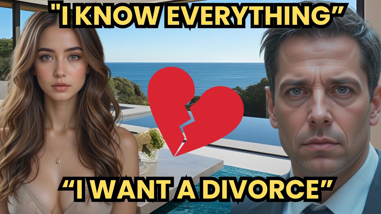 MY WIFE RUSHED OVER TO HUG ME BUT I PUSHED HER ASIDE AND SAID I KNOW ...