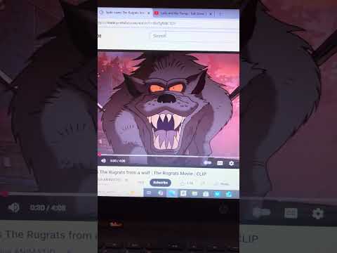 The Rugrats Movie The Tramp Rescues The Rugrats Away From The Evil Wolf ...