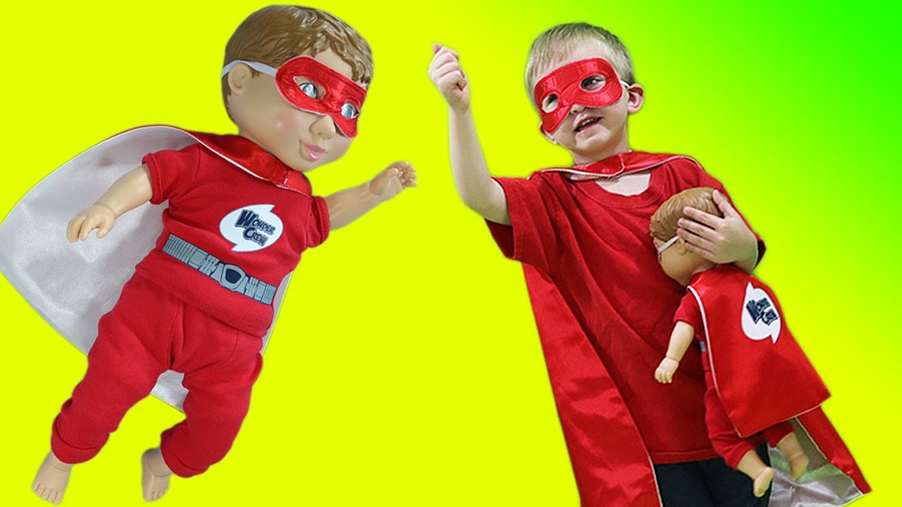 Wonder Crew Superhero Buddy Will Kid Adventure w/ New Toy Surprise ...