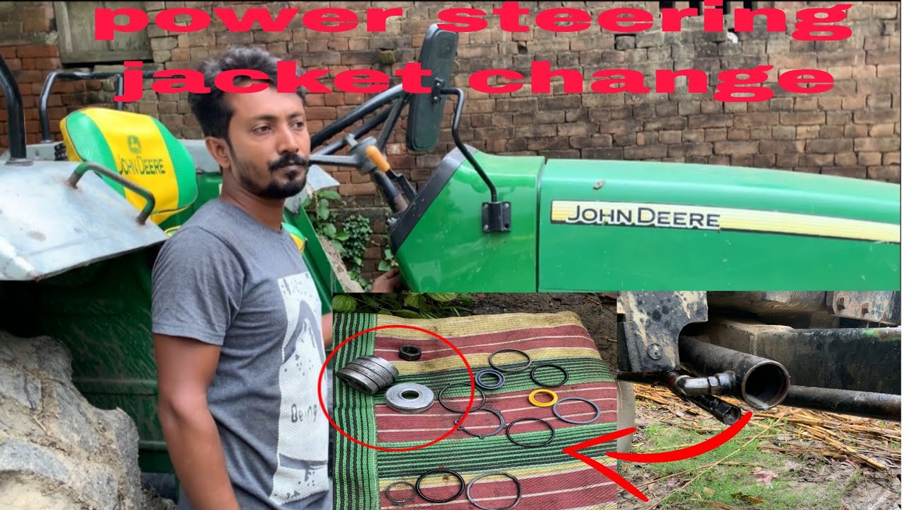 john deere power steering cylinder repair | john deere tractor 5204 ...