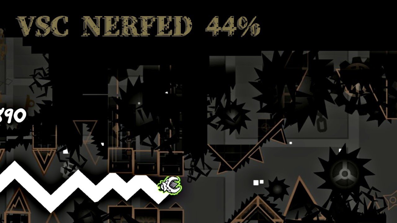 "VSC NERFED" 44% *HARDEST LEVEL* (GEOMETRY DASH 2.2 PC) - YouTube