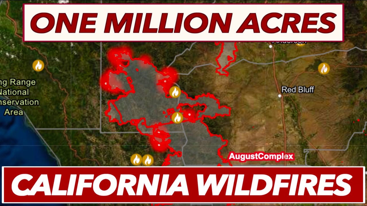 Update and Forecast for August Complex, Glass Fire, Bobcat Fire, and ...