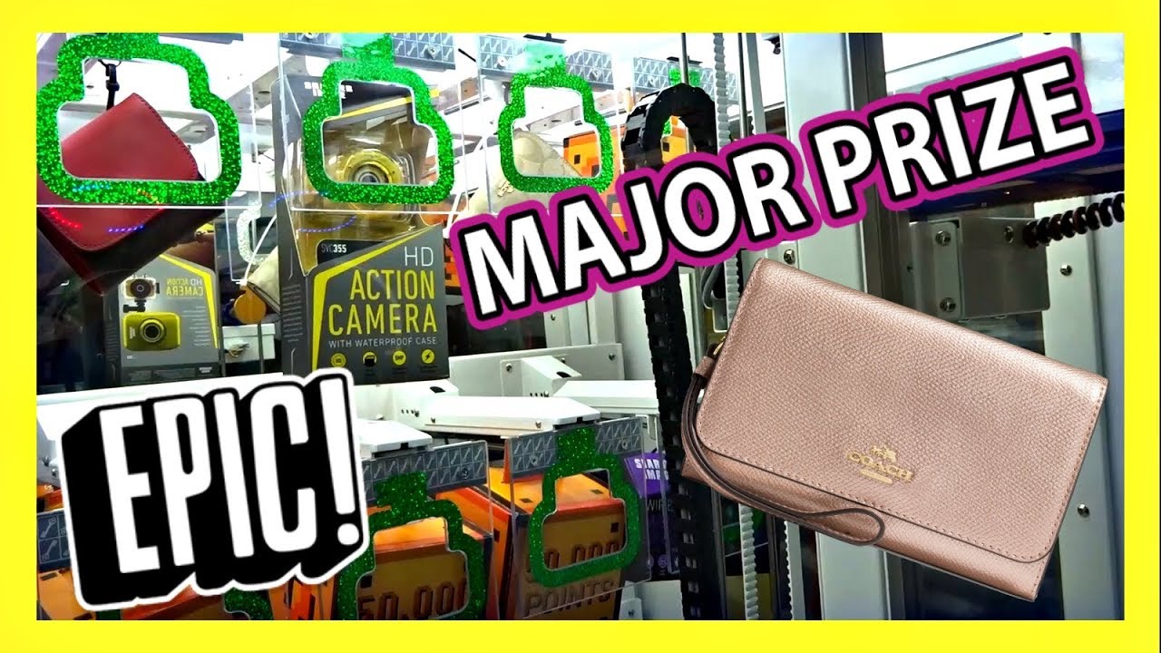 MAJOR PRIZE ARCADE WIN FROM PRIZE LOCKER GAME!! - YouTube
