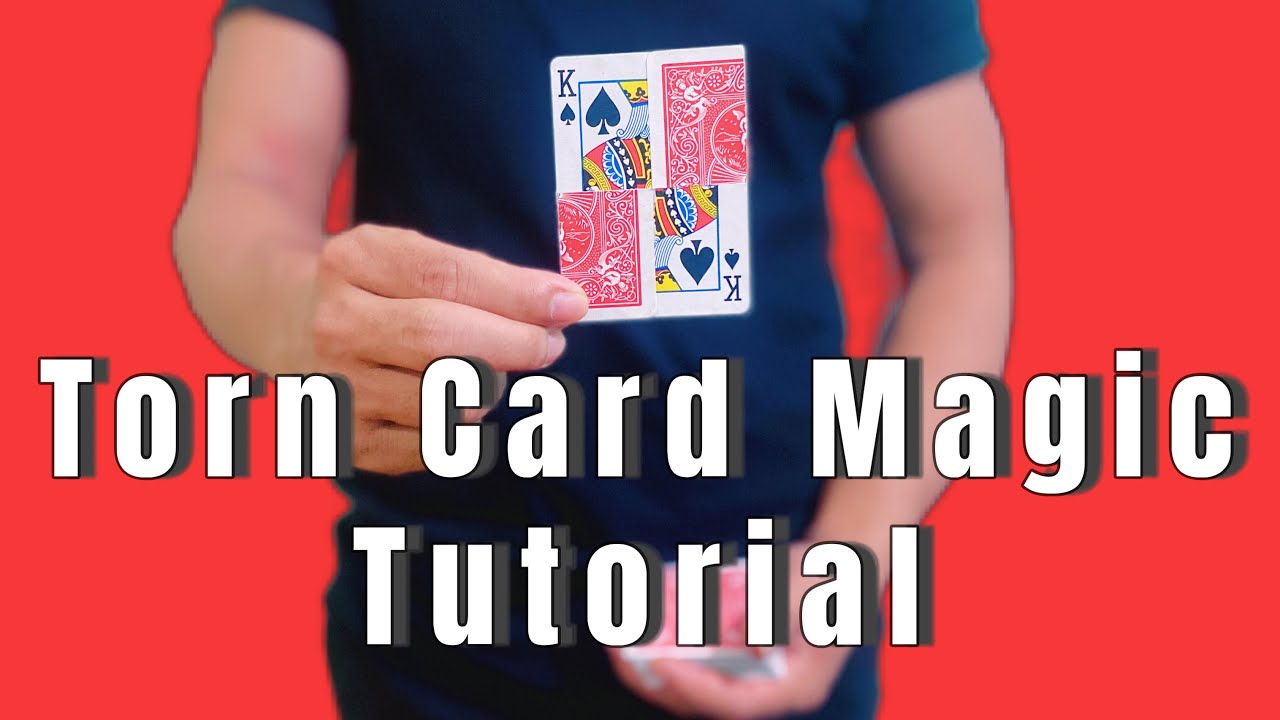 Torn Card Magic Tutorial REVEALED - YouTube