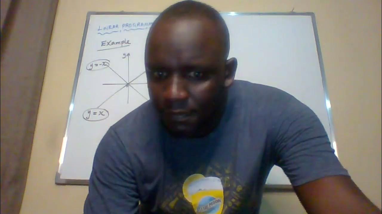 Introduction To Linear Programming Youtube