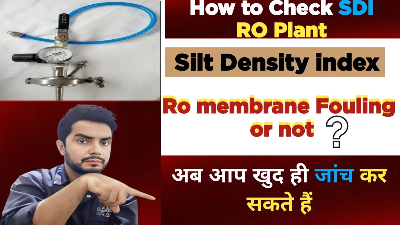 SDI | silt density index | Procedure for calculating Silt density index ...