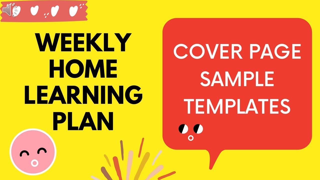 Weekly Home Learning Plan Template And Sample Deped Tambayan Www Weekly Home Learning Plan Template And Sample Deped Tambayan Www