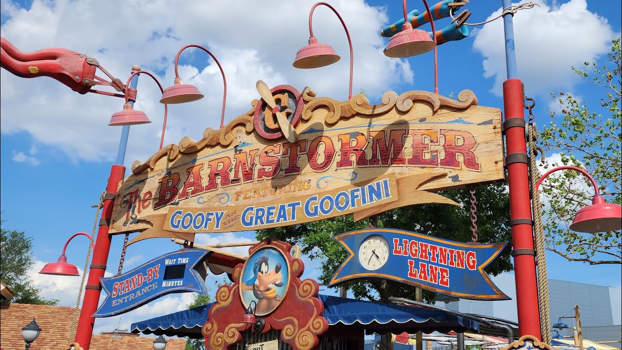 The Barnstormer, Best Kid Coaster, Magic Kingdom, Fantasyland, Walt ...