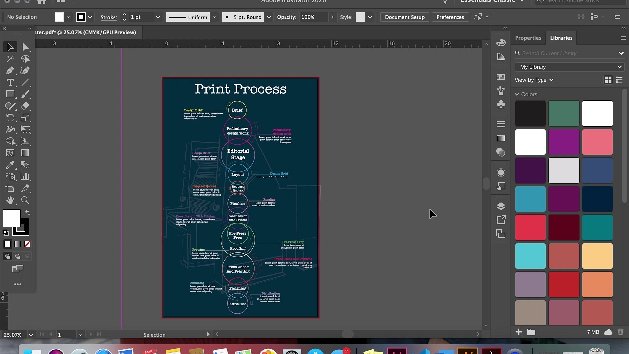 Preparing An Illustrator File For Print YouTube Preparing An Illustrator File For Print YouTube