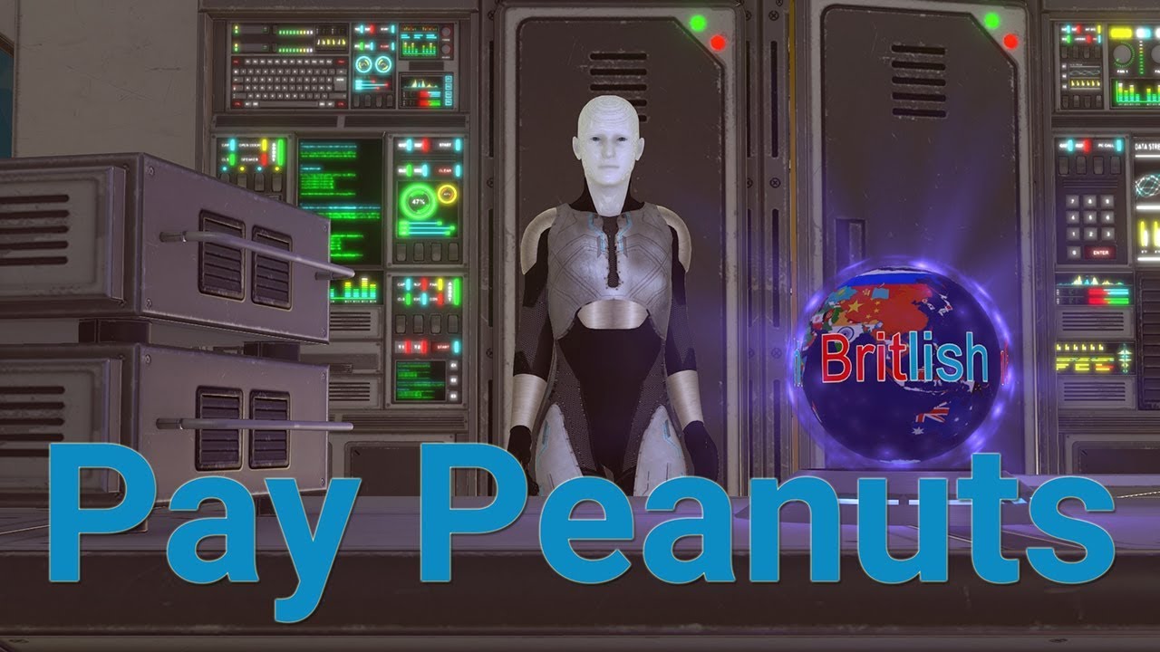 English Phrase of the Day - Pay Peanuts - YouTube