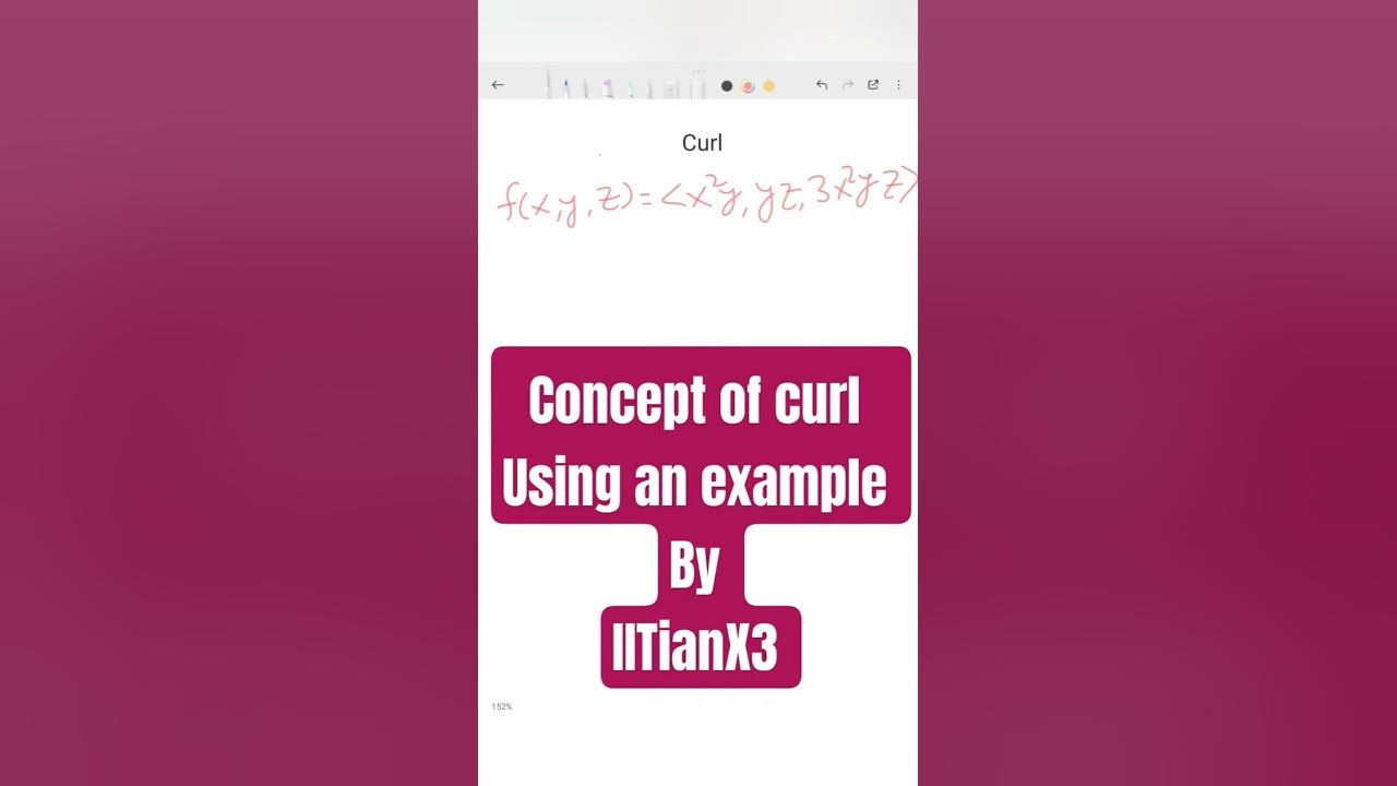 Concept of curl (vector operator) using an example| Vector calculus ...