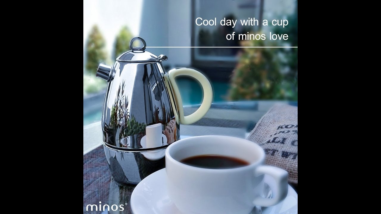 Minos Espresso Maker #MokaPot - YouTube