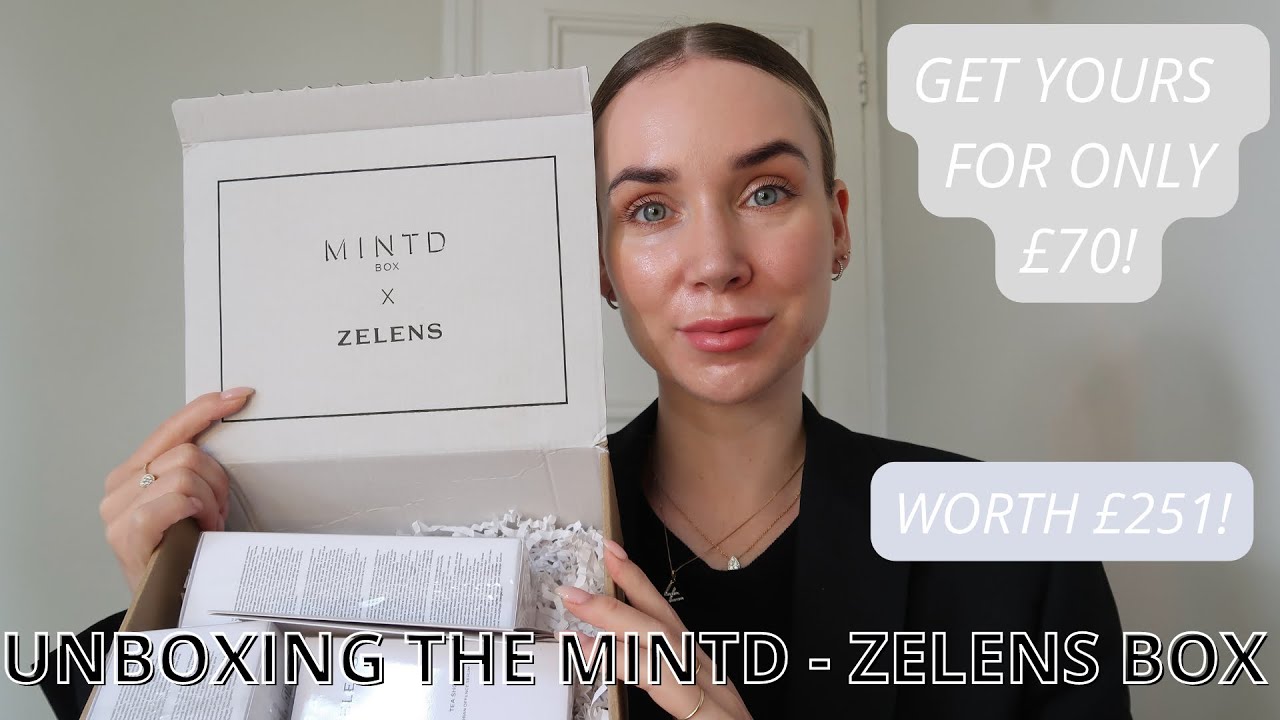 UNBOXING THE MINTD - ZELENS BOX / / LIMITED EDITION - TOTAL VALUE £251 ...