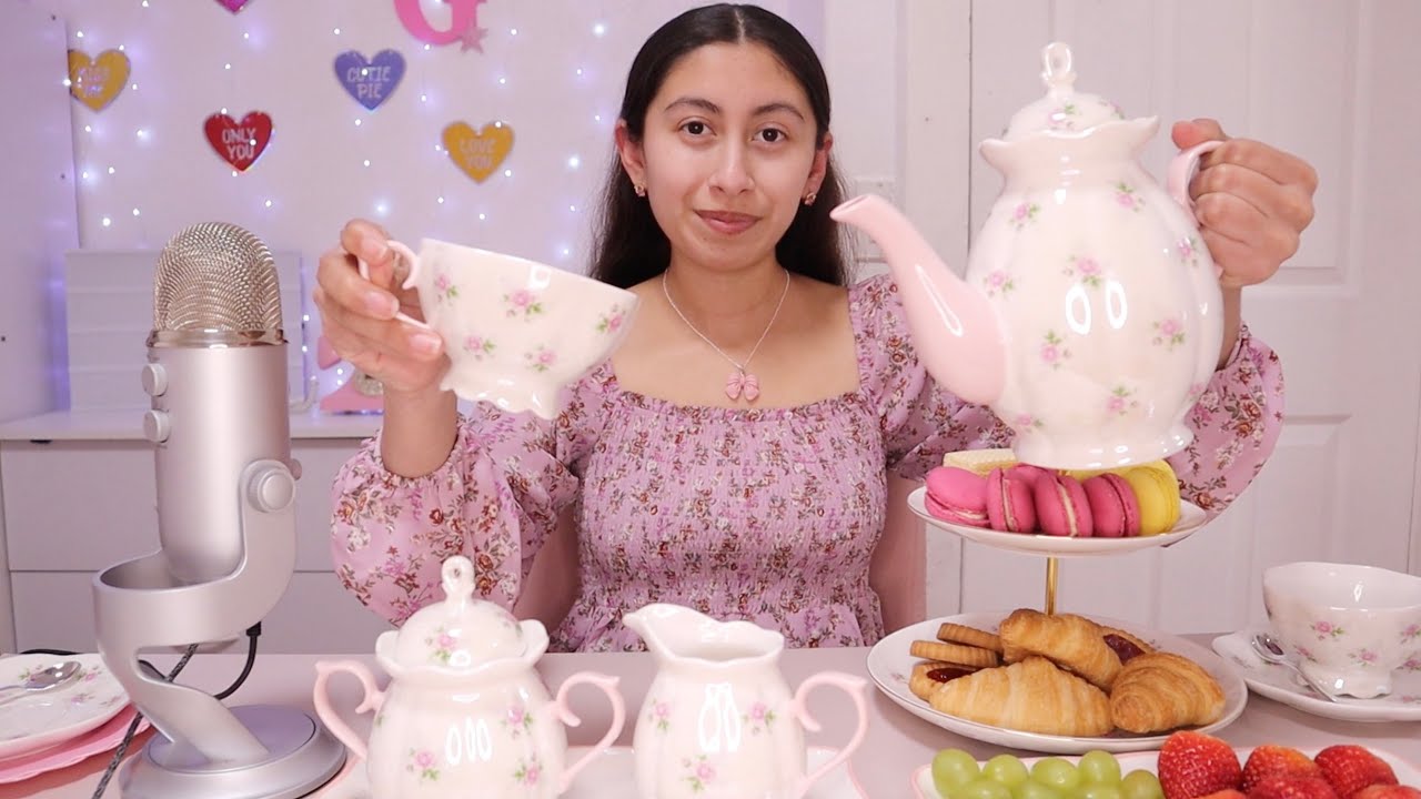 ASMR~TEA PARTY ROLEPLAY!! 🫖🌸💖 - YouTube