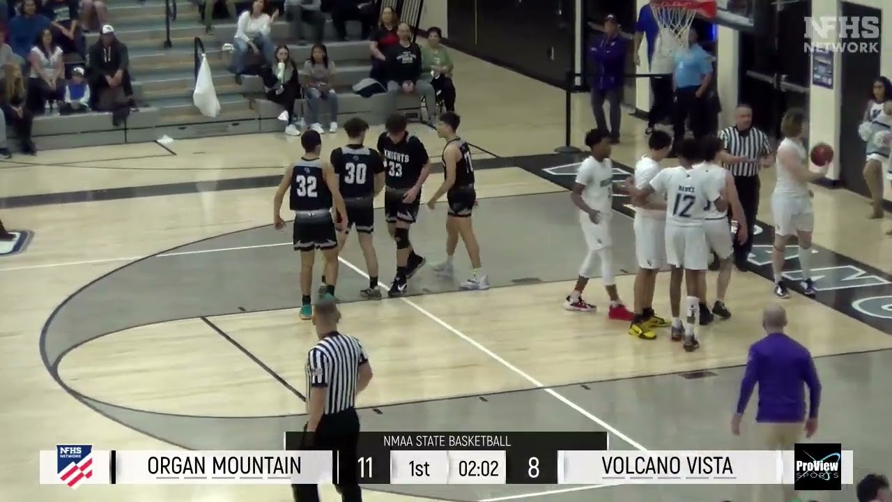 State Boys Basketball Volcano Vista vs Organ Mountain - YouTube