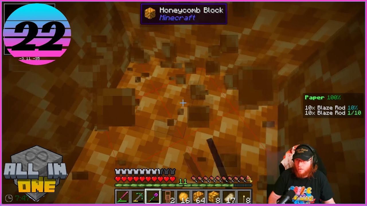 Combing for Treasures | All-In-One Minecraft Modpack Ep. 22 - YouTube