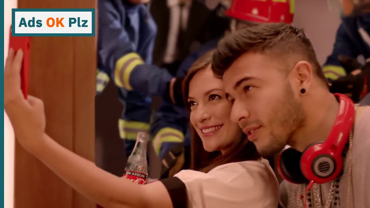 Coca Cola Zero Sugar - Elevator Ad Campaign ft. Helian Evans - YouTube