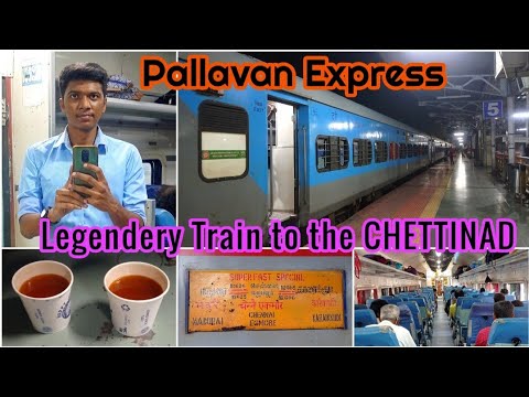 🚂PALLAVAN EXPRESS TRAVEL VLOG!!! Chennai Egmore to Karaikudi | Naveen ...