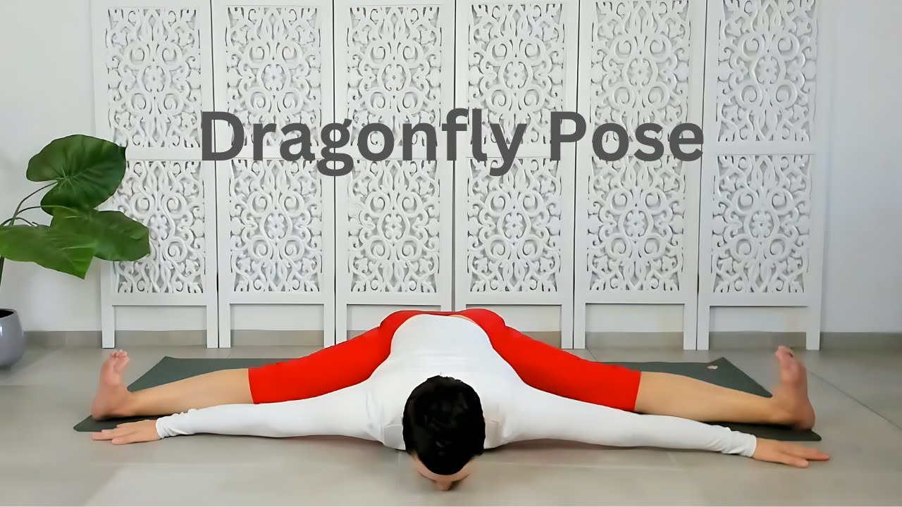 Dragonfly Yin Yoga Pose Tutorial - YouTube