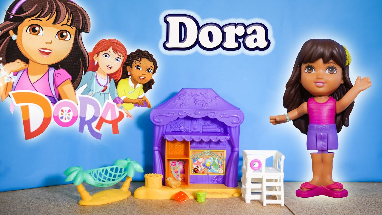 Dora the Explorer Playa Verde Cabana a Toy Unboxing - YouTube