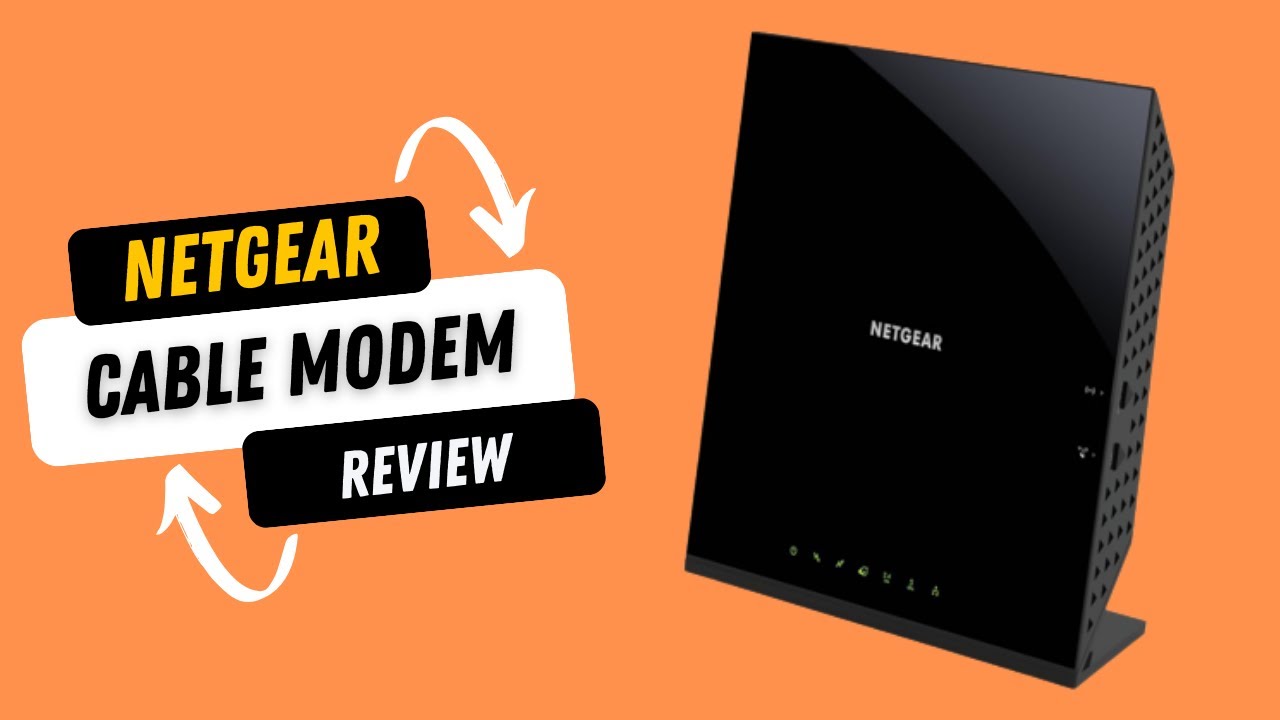 NETGEAR C6250 Cable Modem Wi-Fi Router Combo: Internet Powerhouse ...