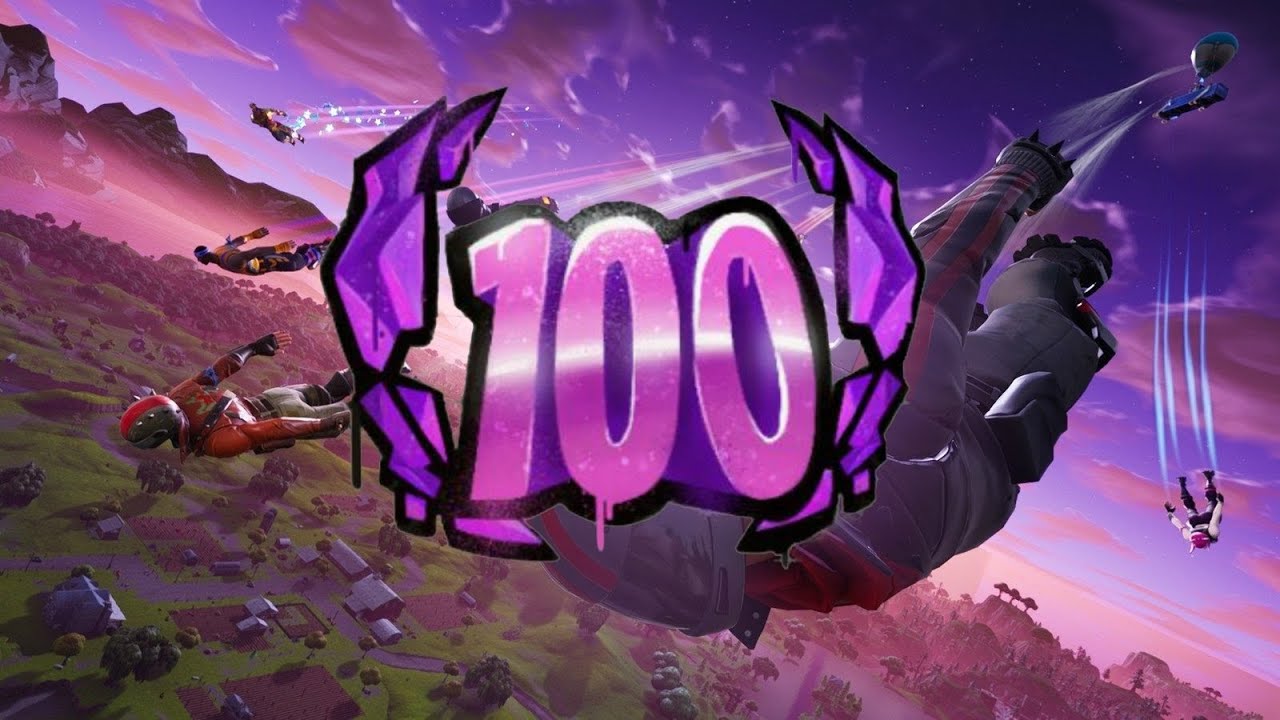 REACHING LEVEL 100 IN FORTNITE | BATTLE ROYALE - YouTube