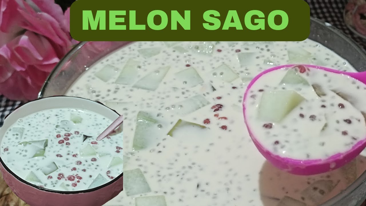 RESEP MELON SAGO | DESSERT SUPER CREAMY ENAK BANGET - YouTube