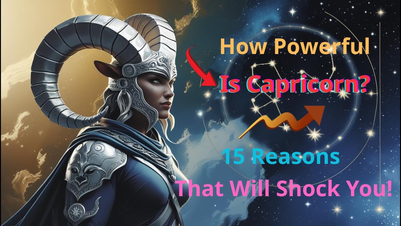 How Powerful Is Capricorn? 15 Reasons Will Shock You! - YouTube