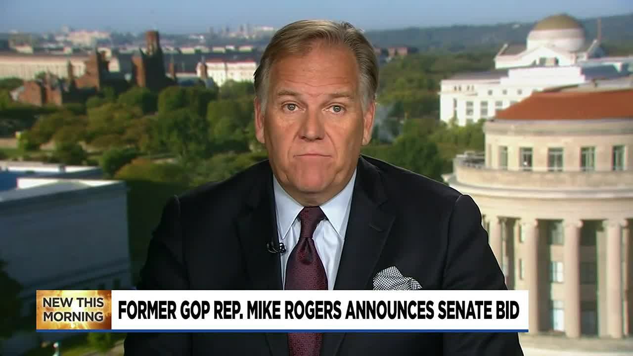 Former GOP Rep. Mike Rogers to run for Michigan Senate - YouTube